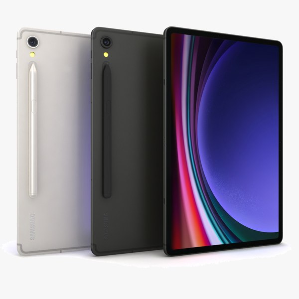 modelo 3d Samsung Galaxy Tab S9 todos los colores con S-Pen ...