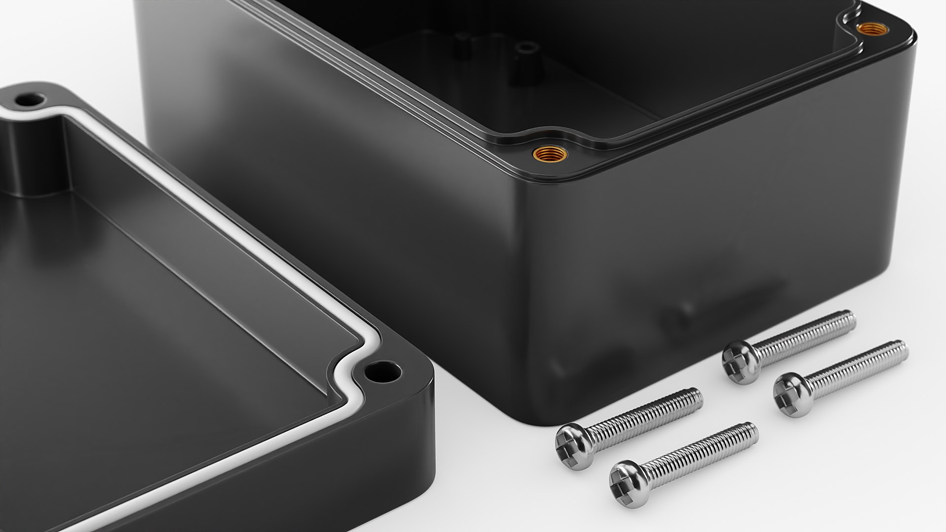 Waterproof Electronics Enclosure A 3D Model - TurboSquid 2158991