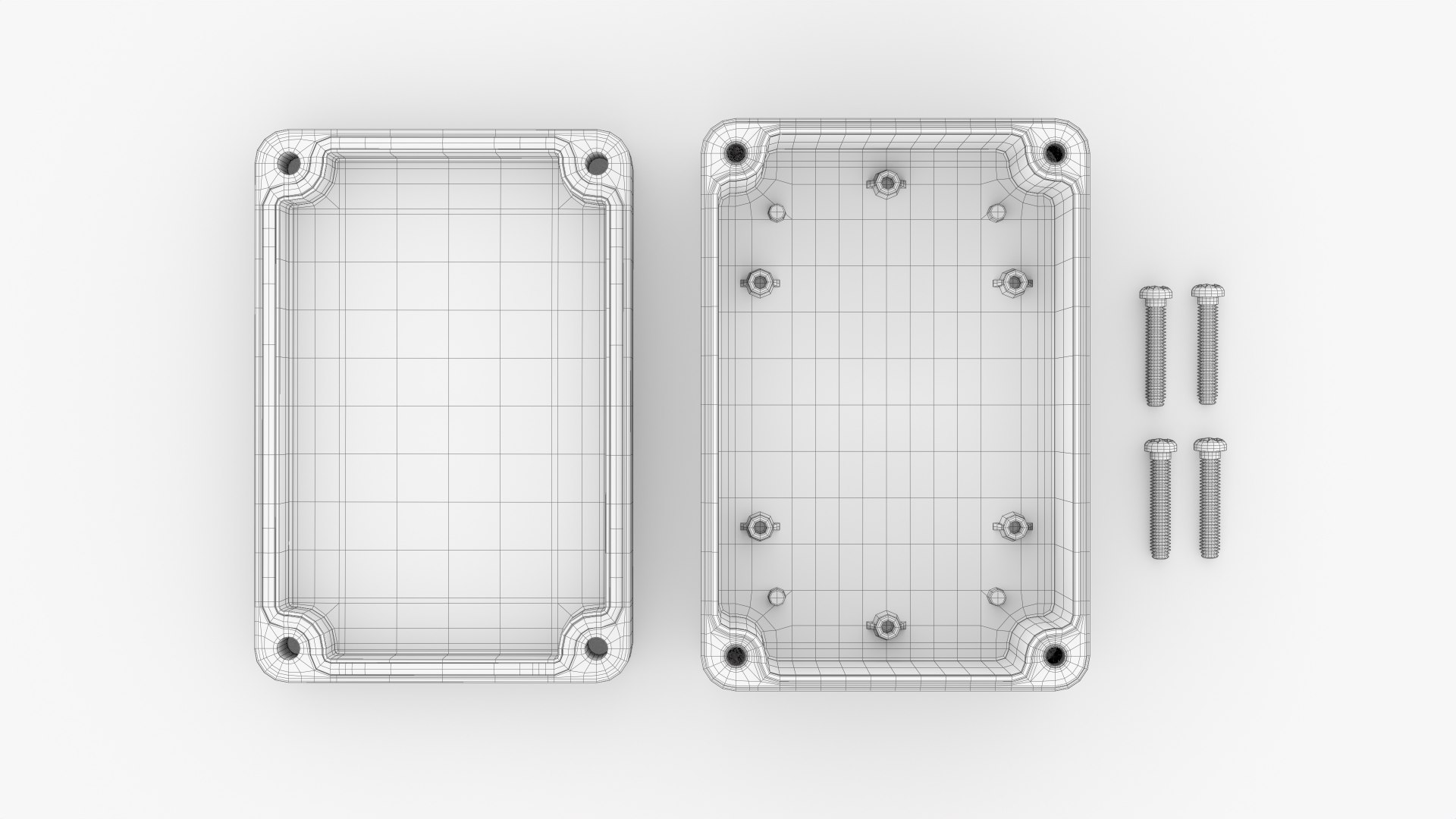 Waterproof Electronics Enclosure A 3D Model - TurboSquid 2158991