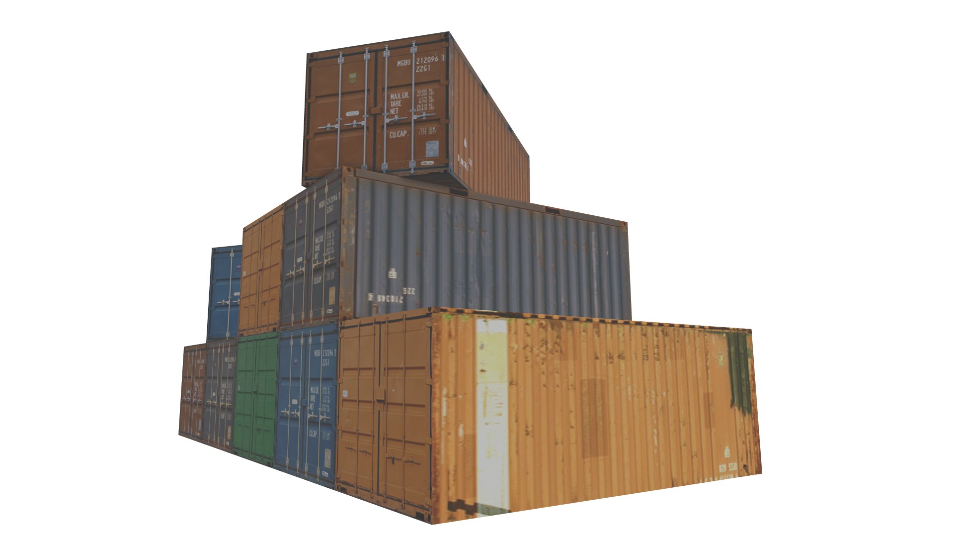 3D Model Containers - TurboSquid 1806717