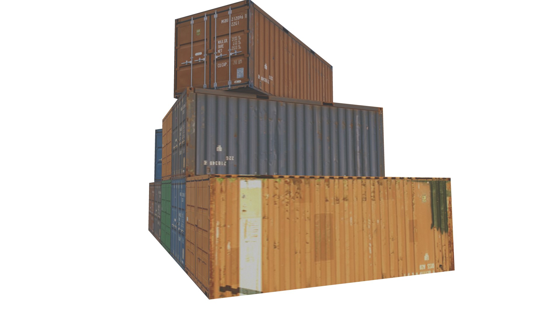 3D Model Containers - TurboSquid 1806717