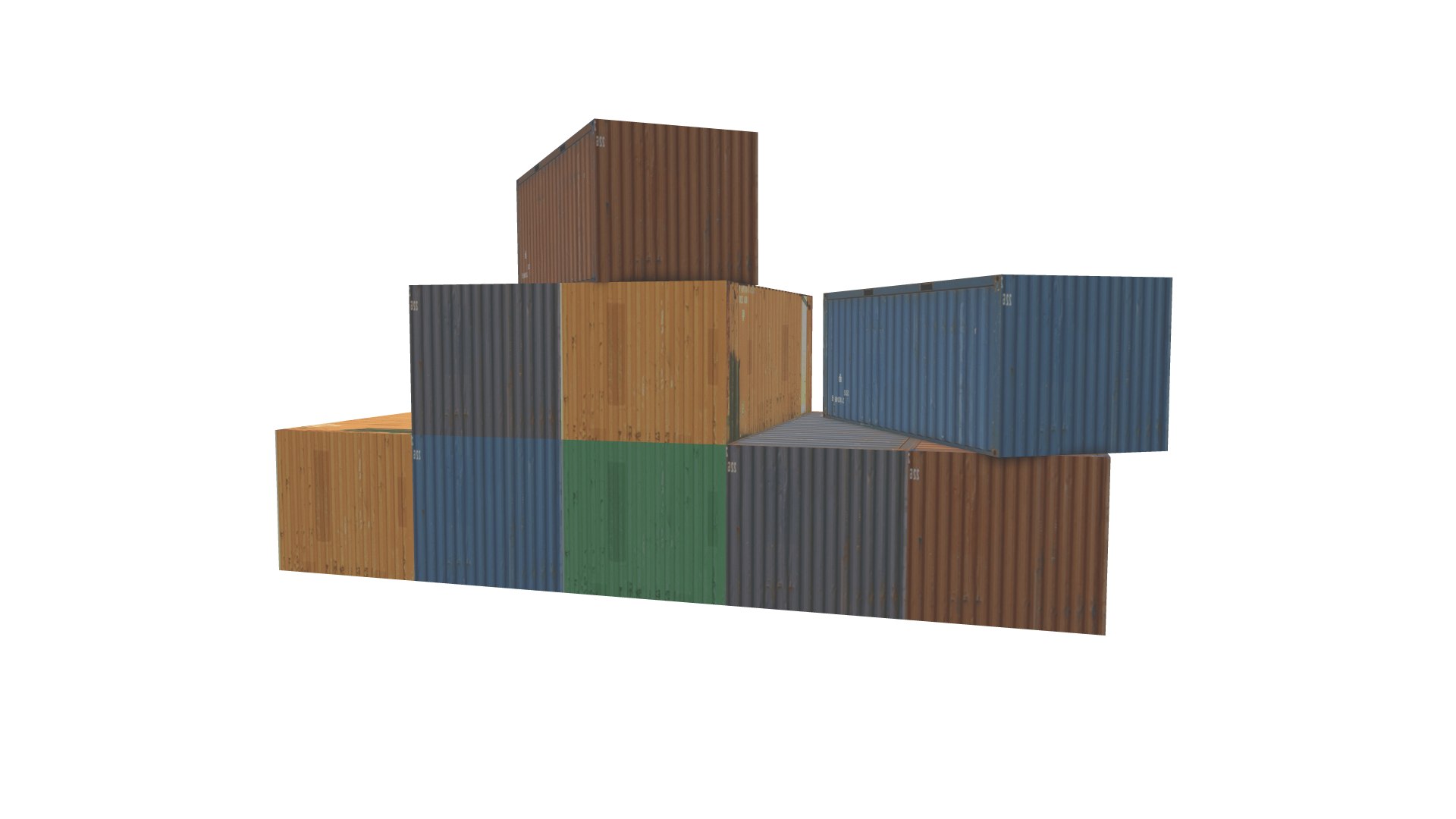 3D Model Containers - TurboSquid 1806717