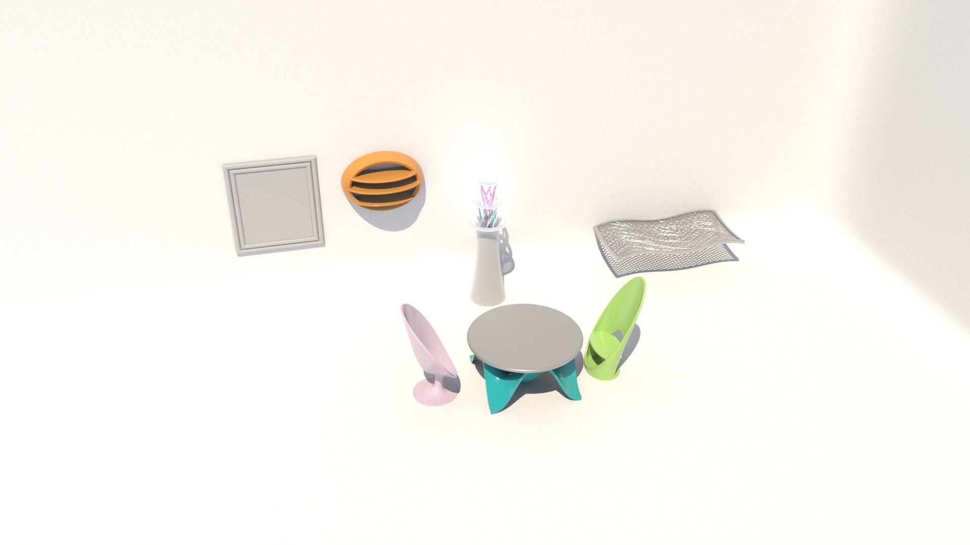 3D Futuristic Room Interior - TurboSquid 1916596