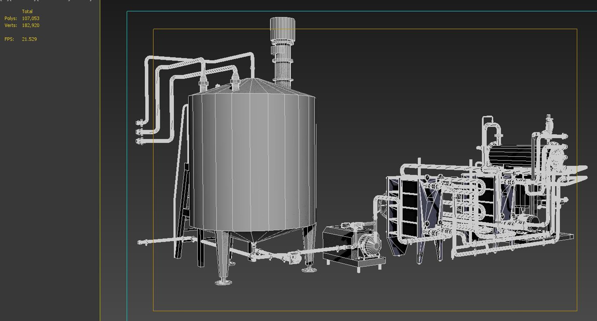 3D Boiler Distillation Valve Water Pump - TurboSquid 1653262