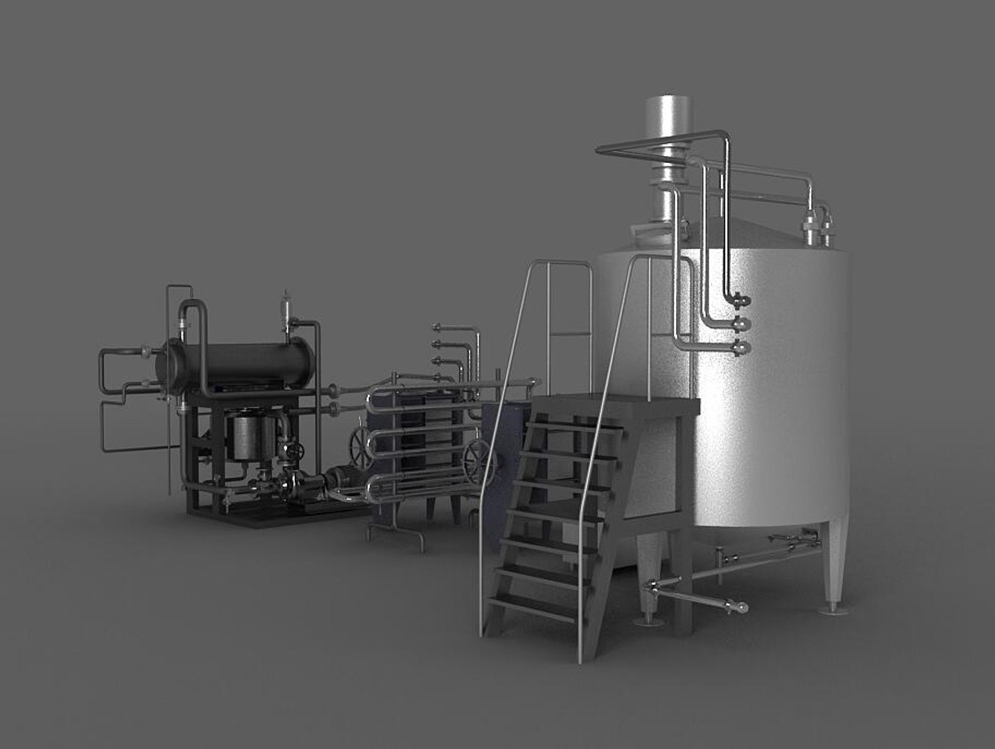 3D Boiler Distillation Valve Water Pump - TurboSquid 1653262