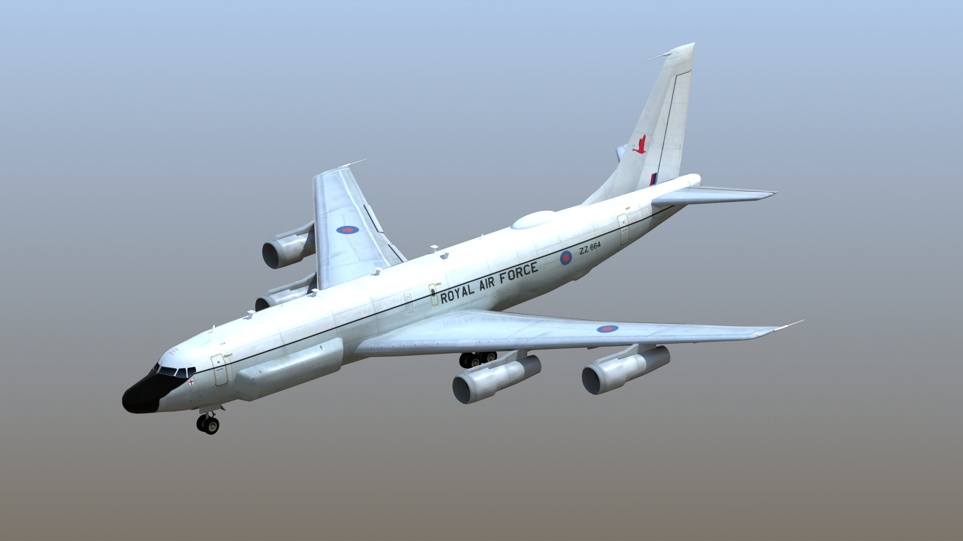 Raf rc-135 rc-135w 3D - TurboSquid 1684537
