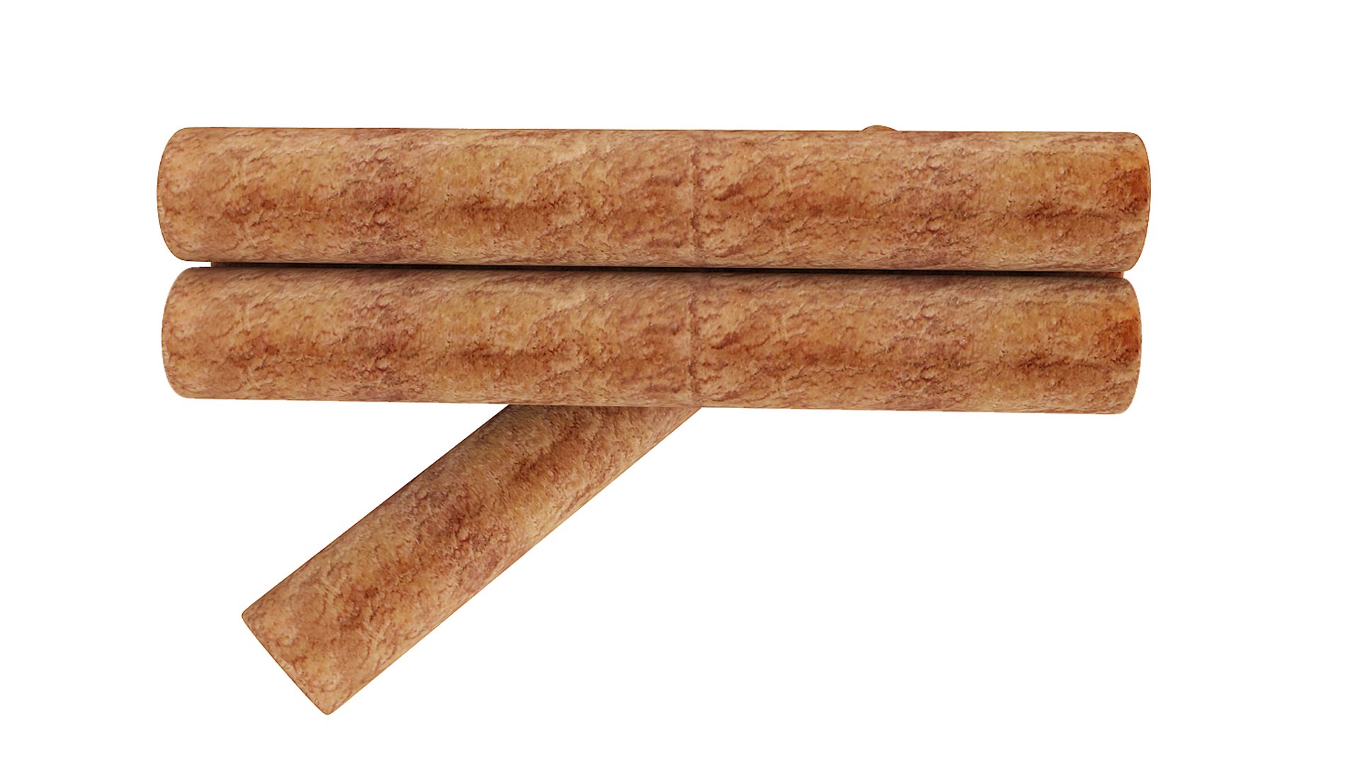 Cinnamon sticks 3D model - TurboSquid 1901640
