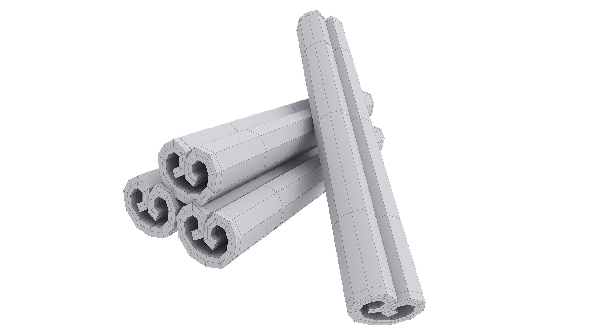 Cinnamon sticks 3D model - TurboSquid 1901640
