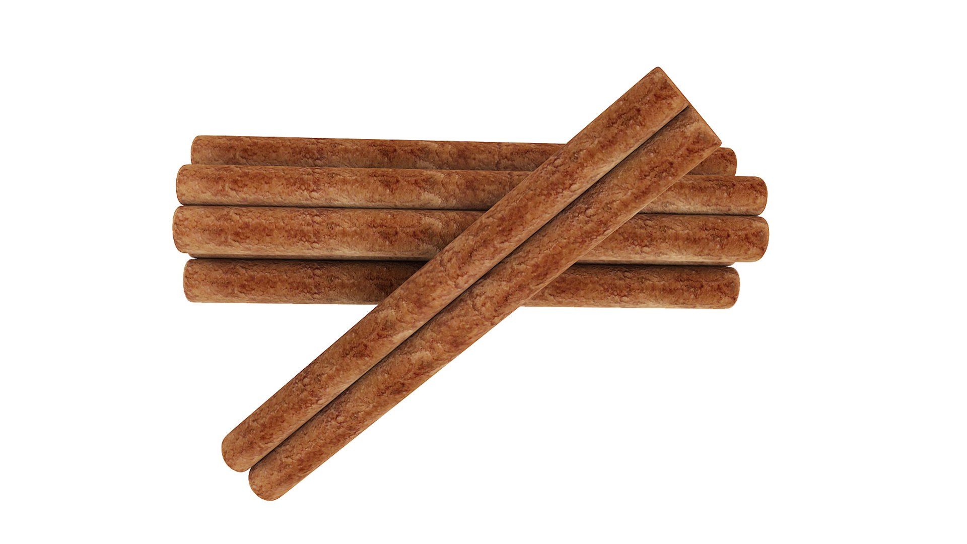 Cinnamon sticks 3D model - TurboSquid 1901640