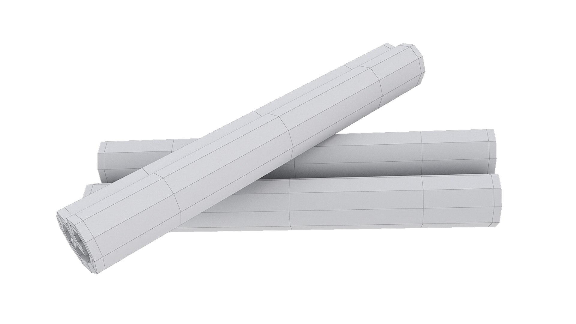 Cinnamon sticks 3D model - TurboSquid 1901640