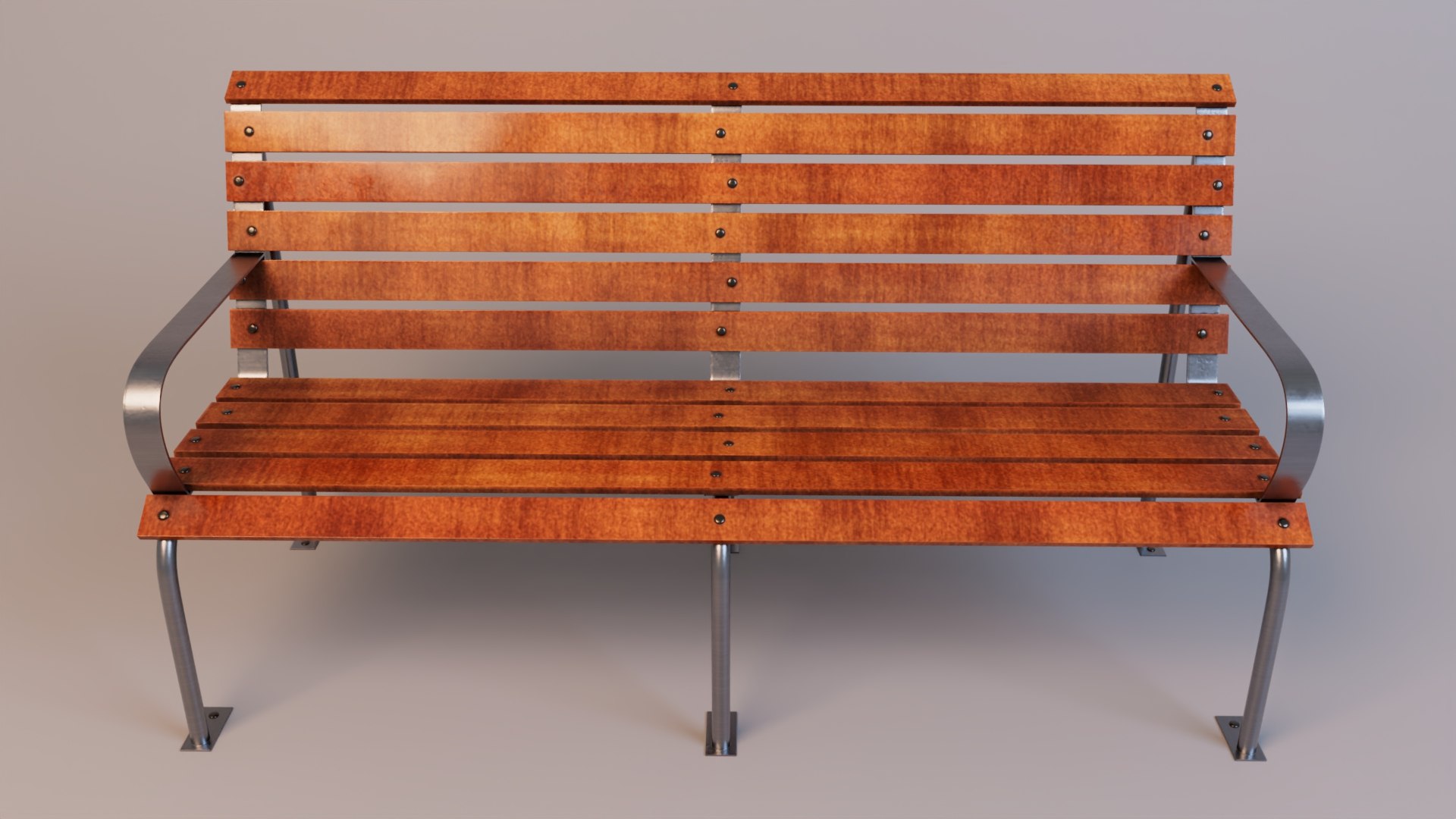 Free Park Bench Model - TurboSquid 2240281