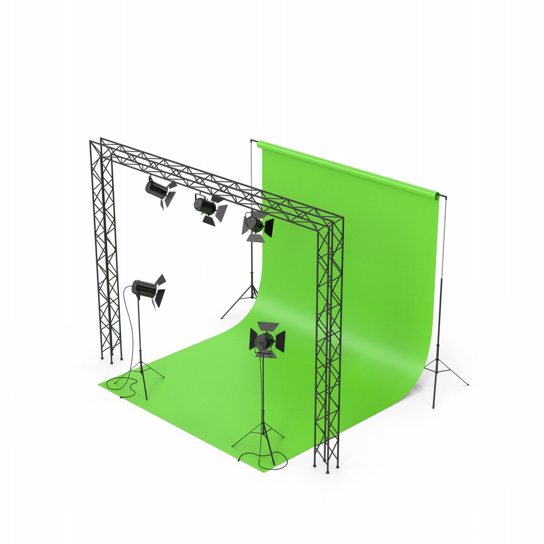 3D Model Studio Set - TurboSquid 2214434