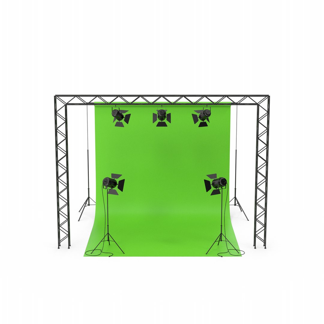 3D Model Studio Set - TurboSquid 2214434