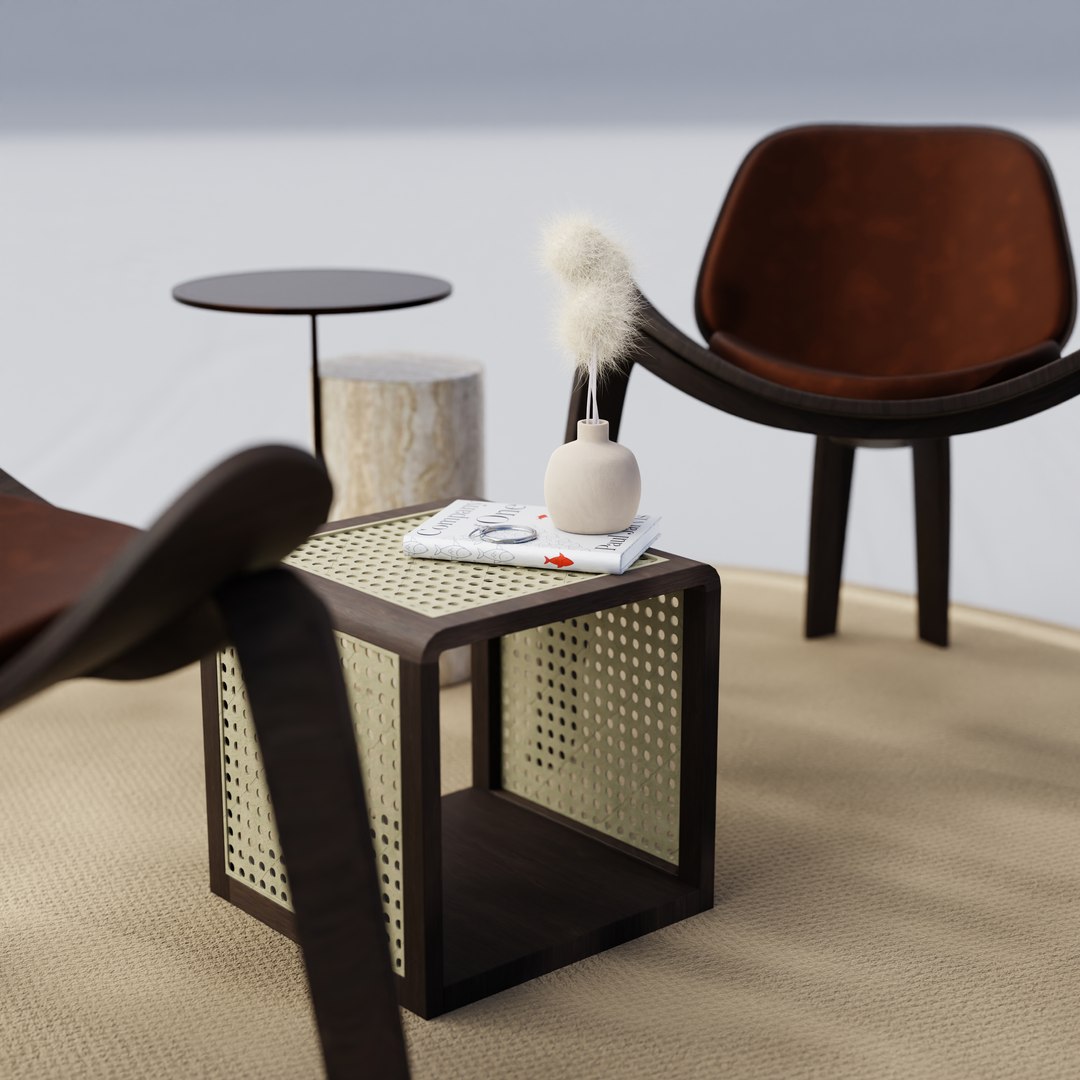 Classy Modern Furniture Set 01 3D Model - TurboSquid 2046975