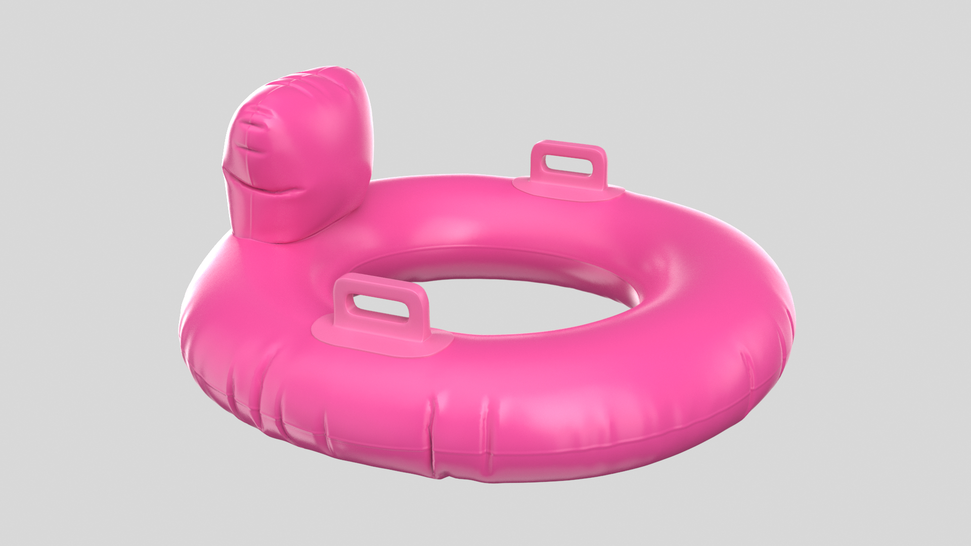 Pink Inflatable Ring 3D - TurboSquid 1757594