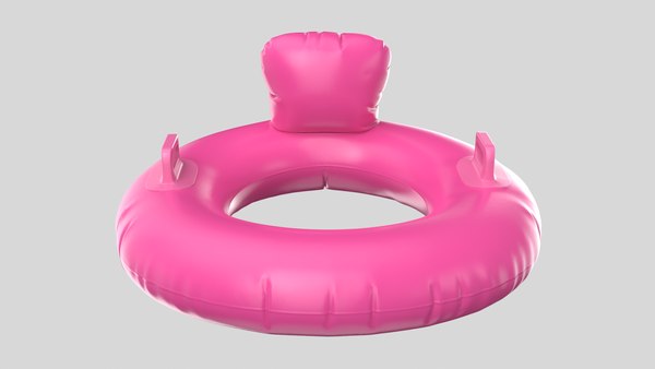Pink Inflatable Ring 3D - TurboSquid 1757594