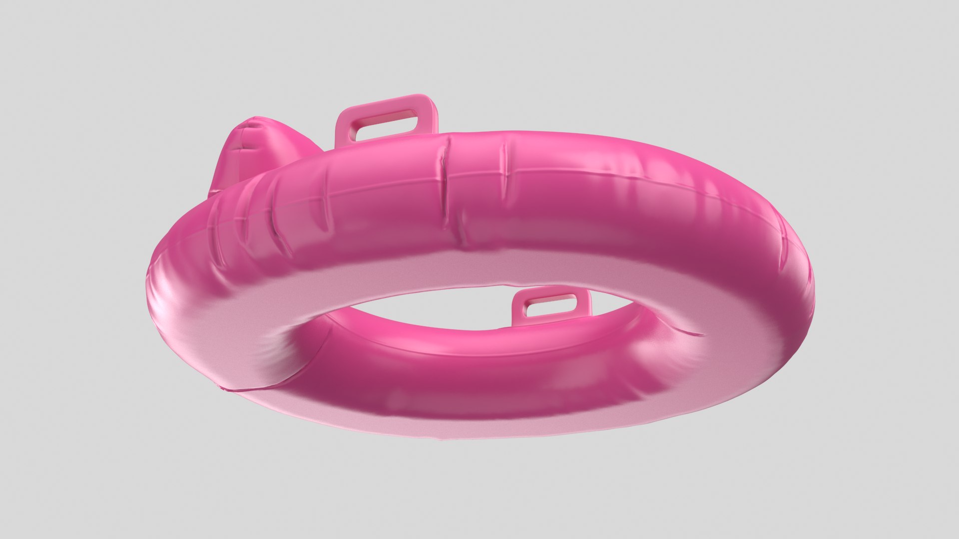 Pink Inflatable Ring 3D - TurboSquid 1757594