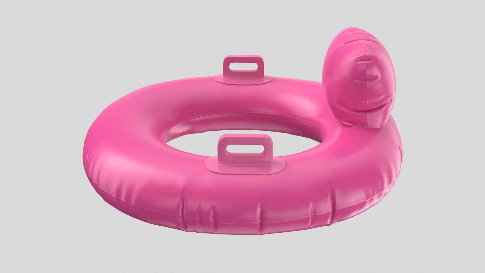 Pink Inflatable Ring 3D - TurboSquid 1757594