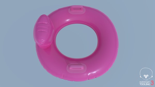 Pink Inflatable Ring 3D - TurboSquid 1757594