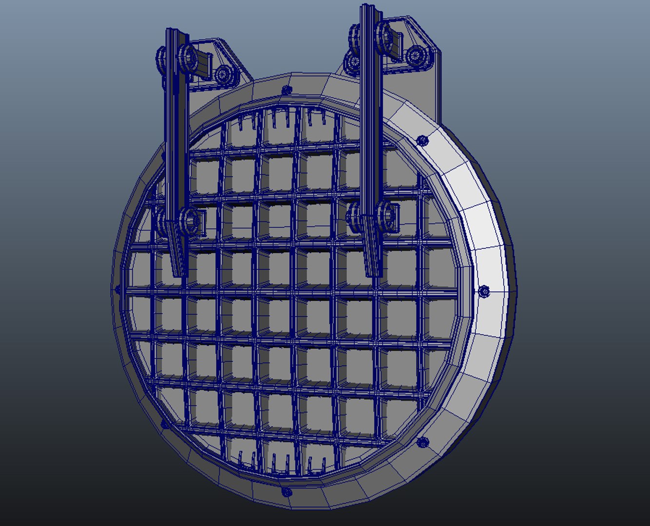 3D Sewer Flap Gate - TurboSquid 1243696