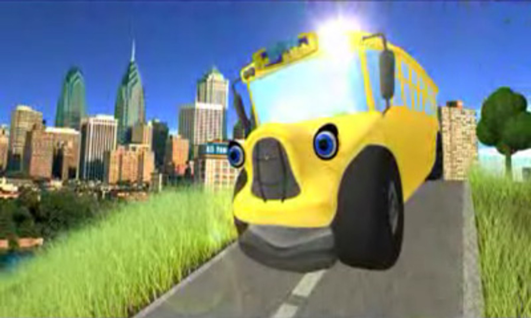 Cartoon Bus 3d Model