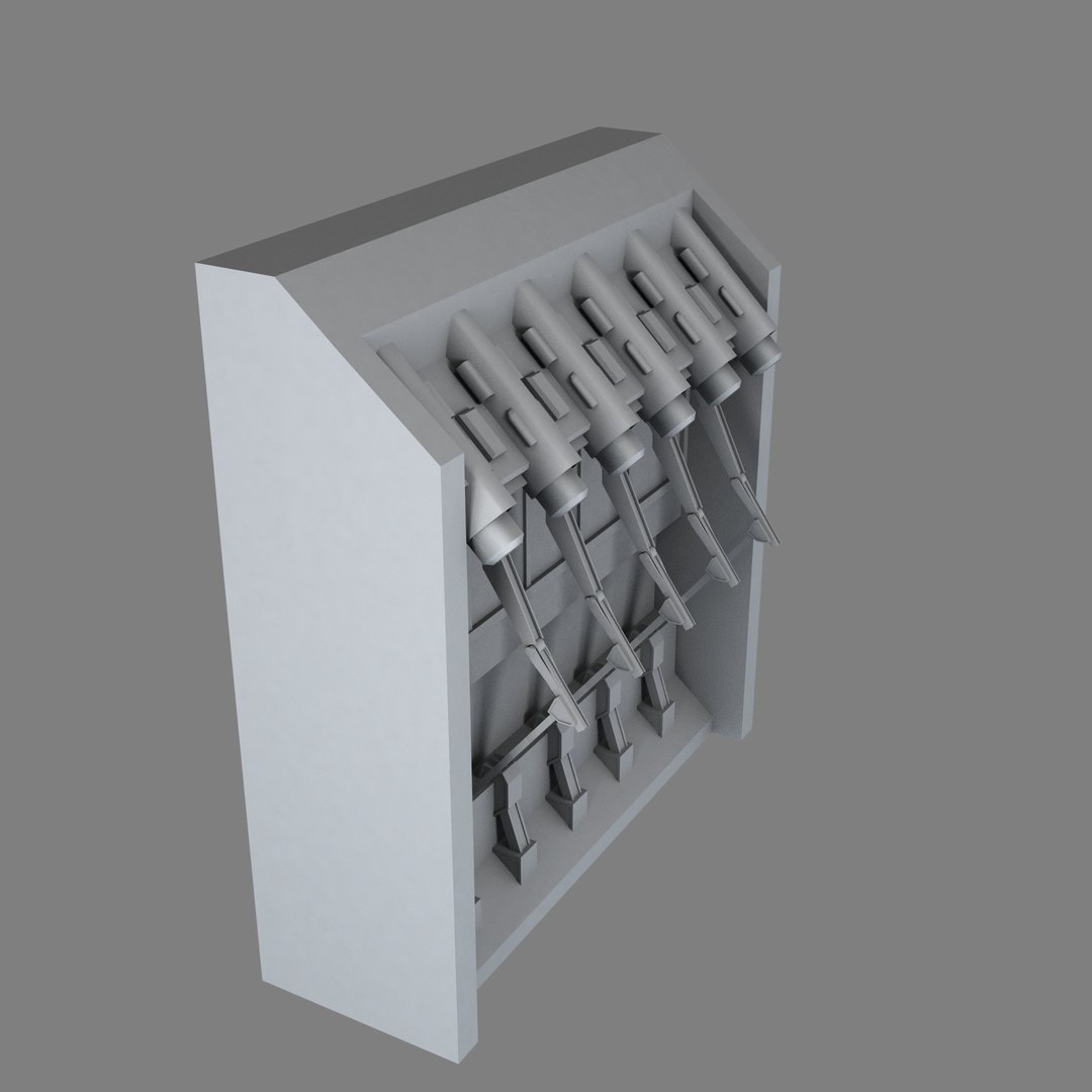 industrial air intake 3d obj