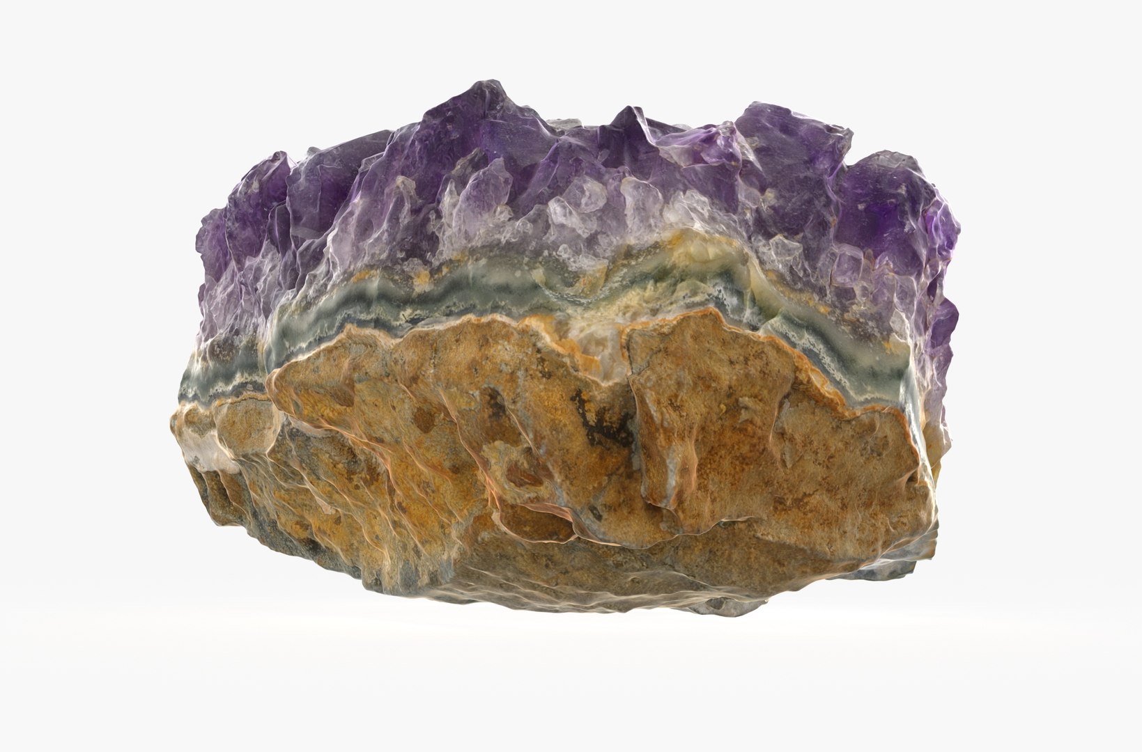 3D Amethyst Gem - TurboSquid 1487124