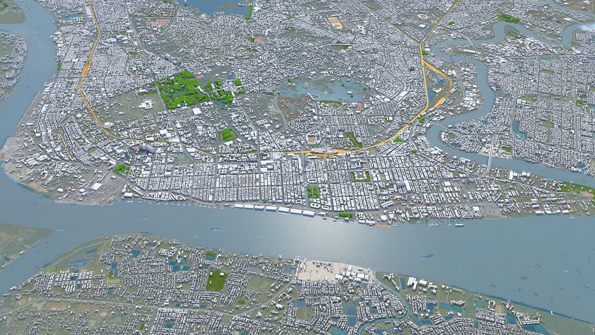 3D Yangon Myanmar - TurboSquid 1720963