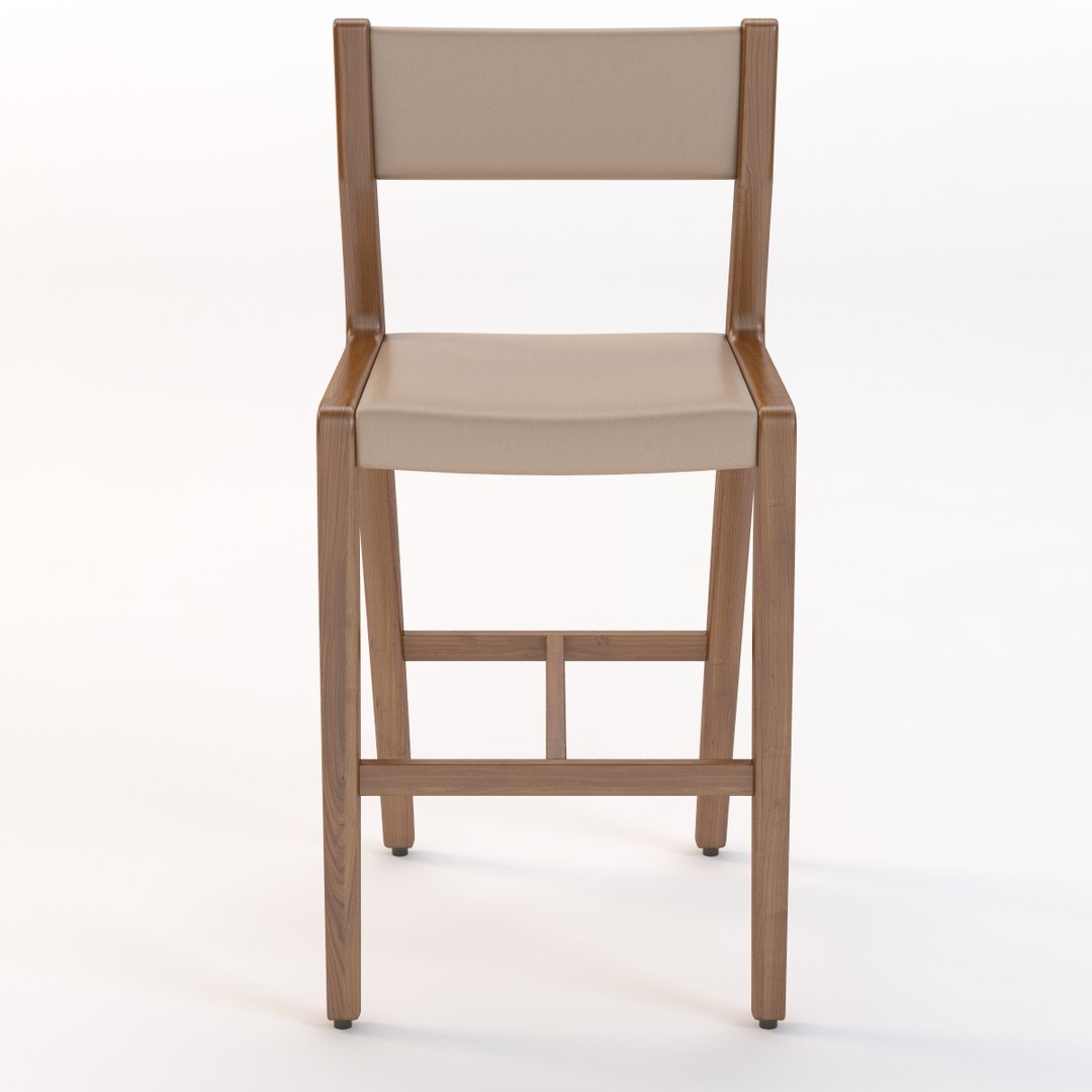 3d bar stool model