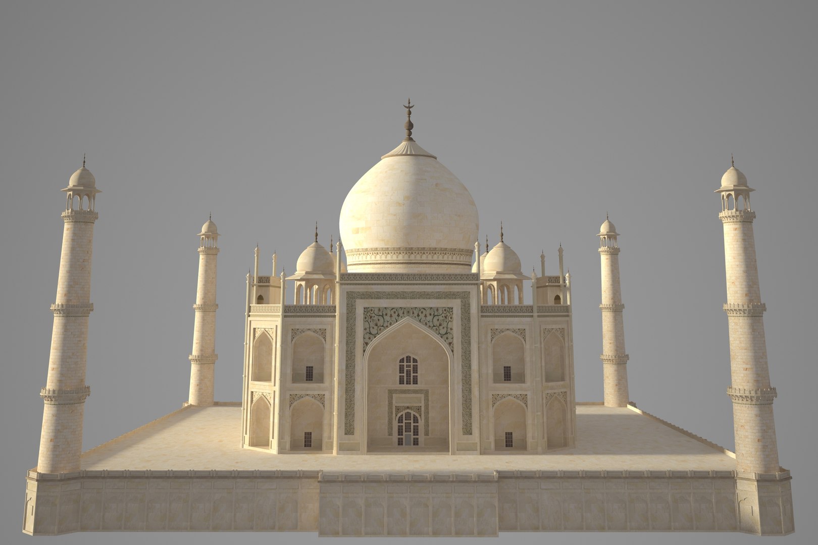 3d Model Taj Mahal