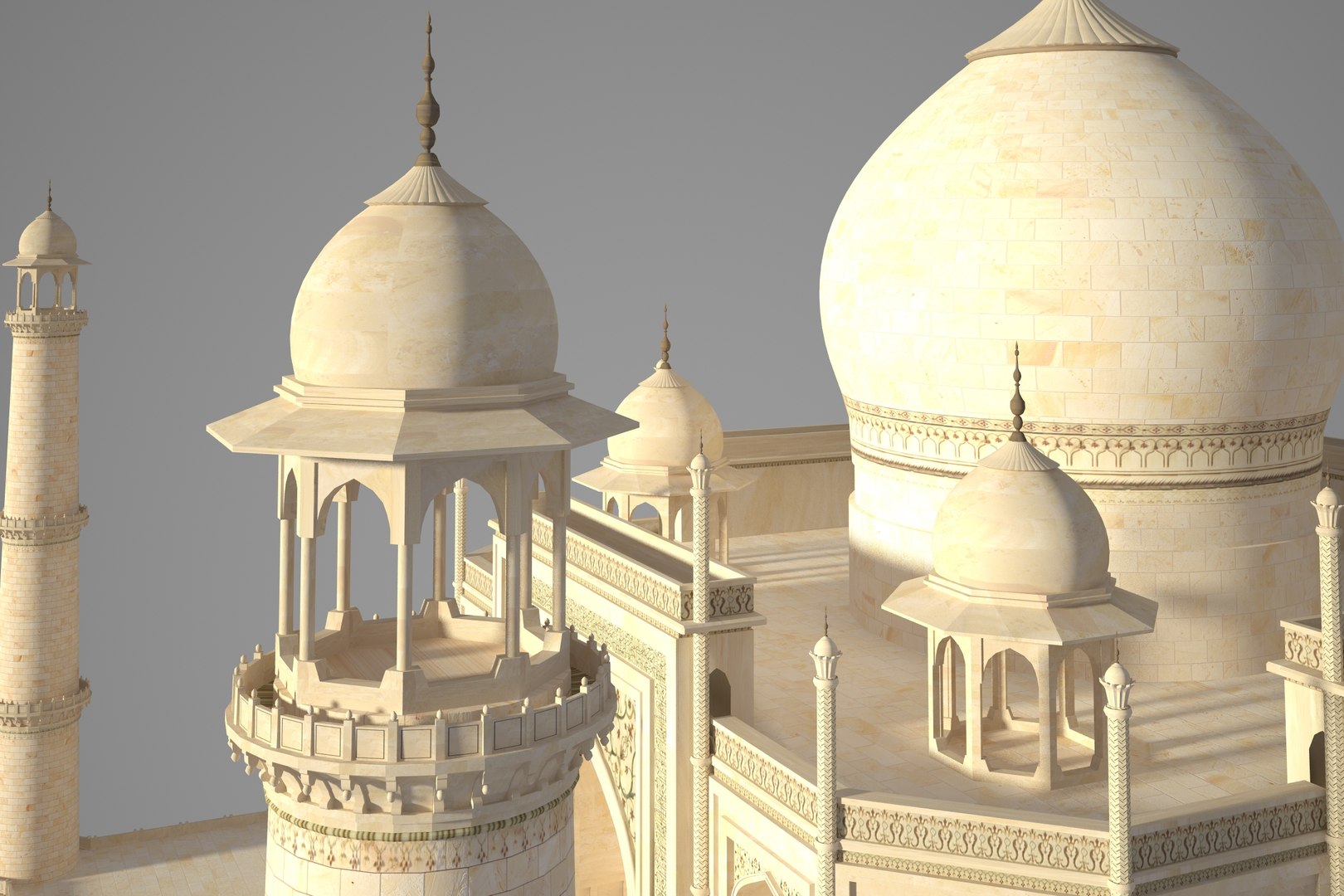 3d Model Taj Mahal