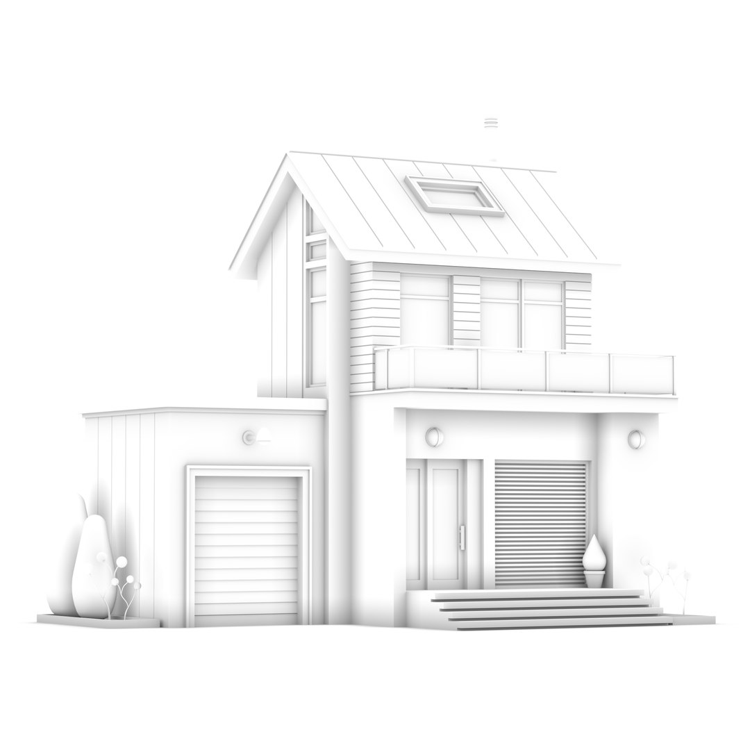 3D Minimal House 01 Model - TurboSquid 2254377