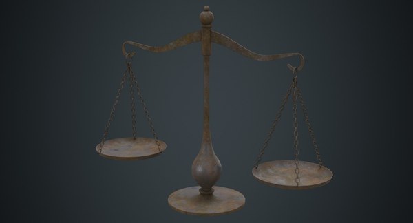 Balance scale 1d 3D model - TurboSquid 1310989