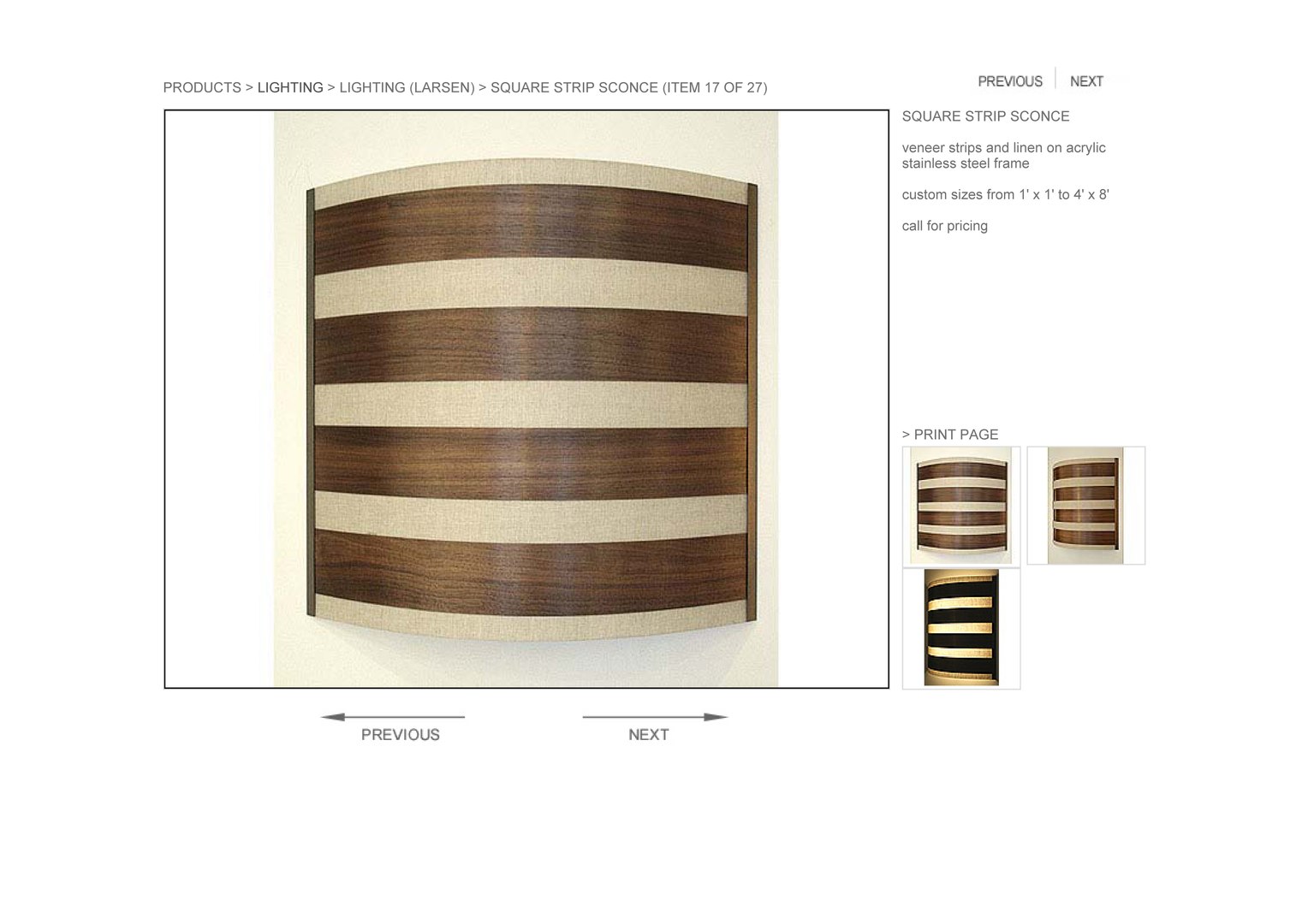 max hudson square strip sconce