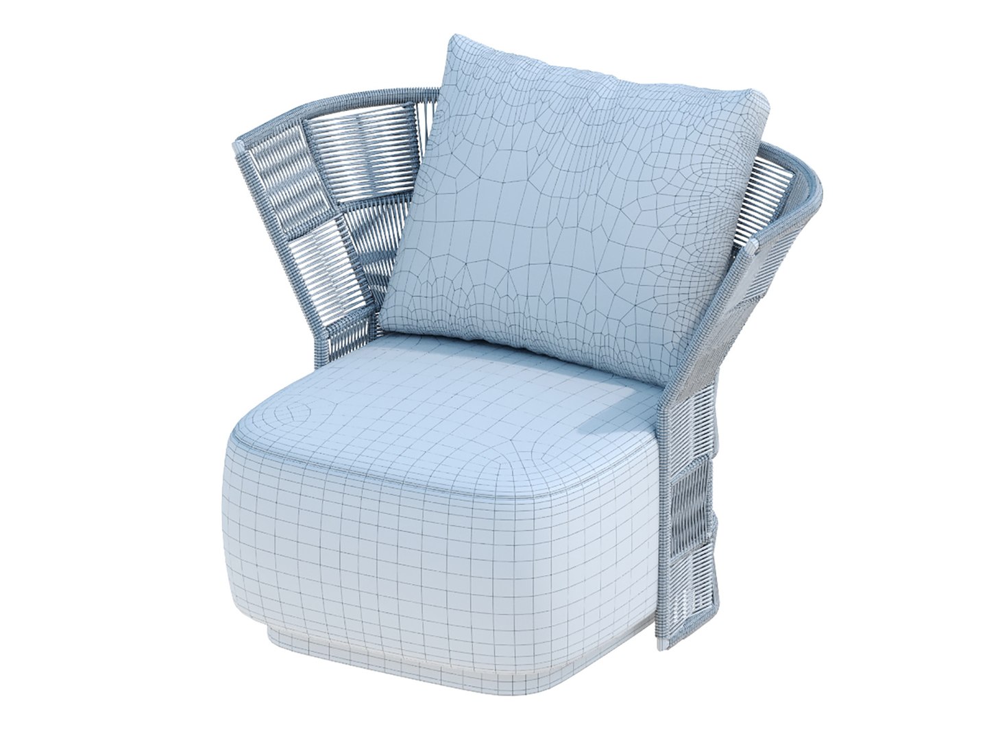 POLTRONA SEDONA - TIDELLI 3D Model - TurboSquid 1872557