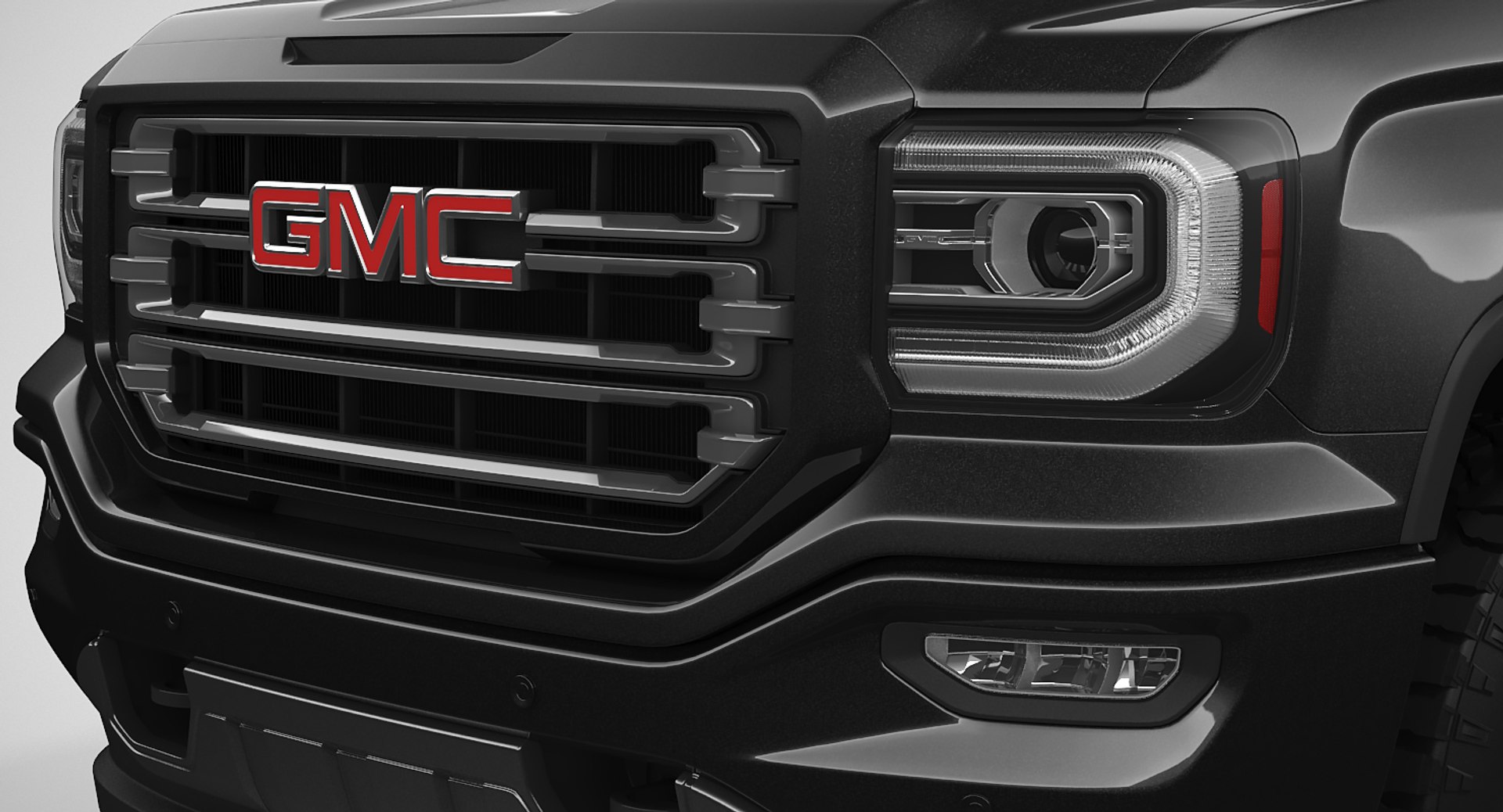 2017 Gmc Sierra 1500 3D Model - TurboSquid 1150525
