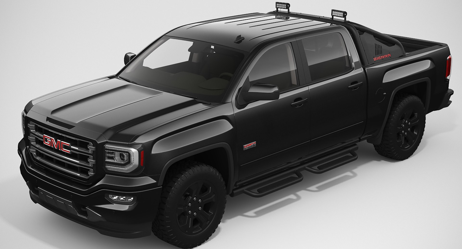 2017 Gmc Sierra 1500 3D Model - TurboSquid 1150525