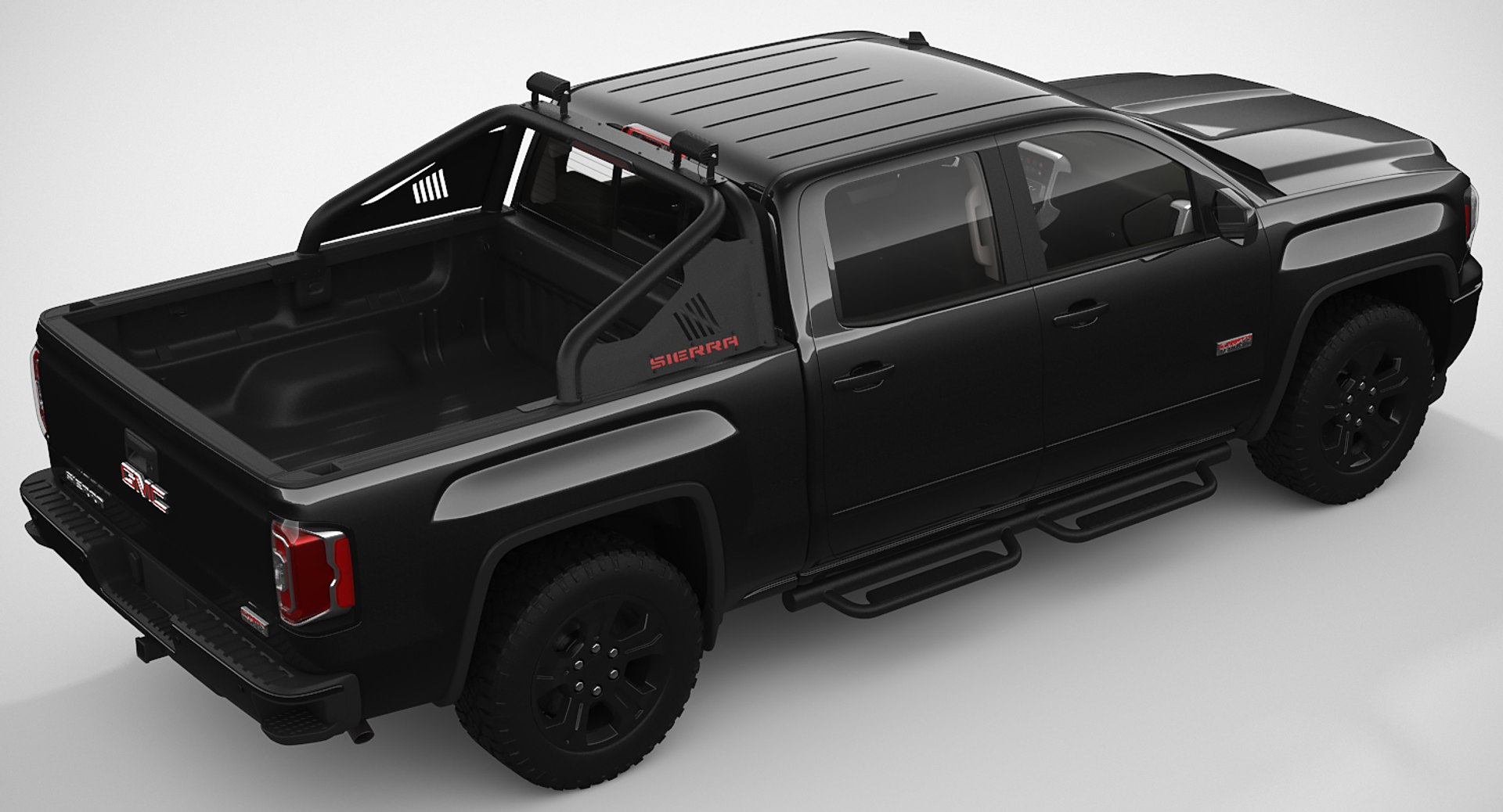 2017 Gmc Sierra 1500 3D Model - TurboSquid 1150525