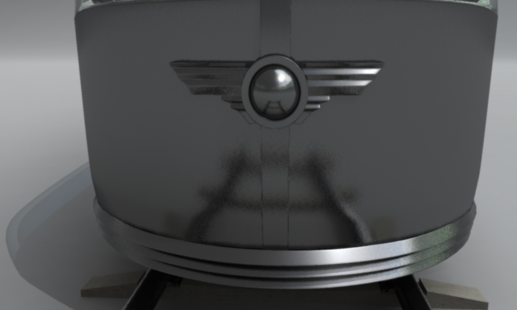 bohn aluminium brass 3d model