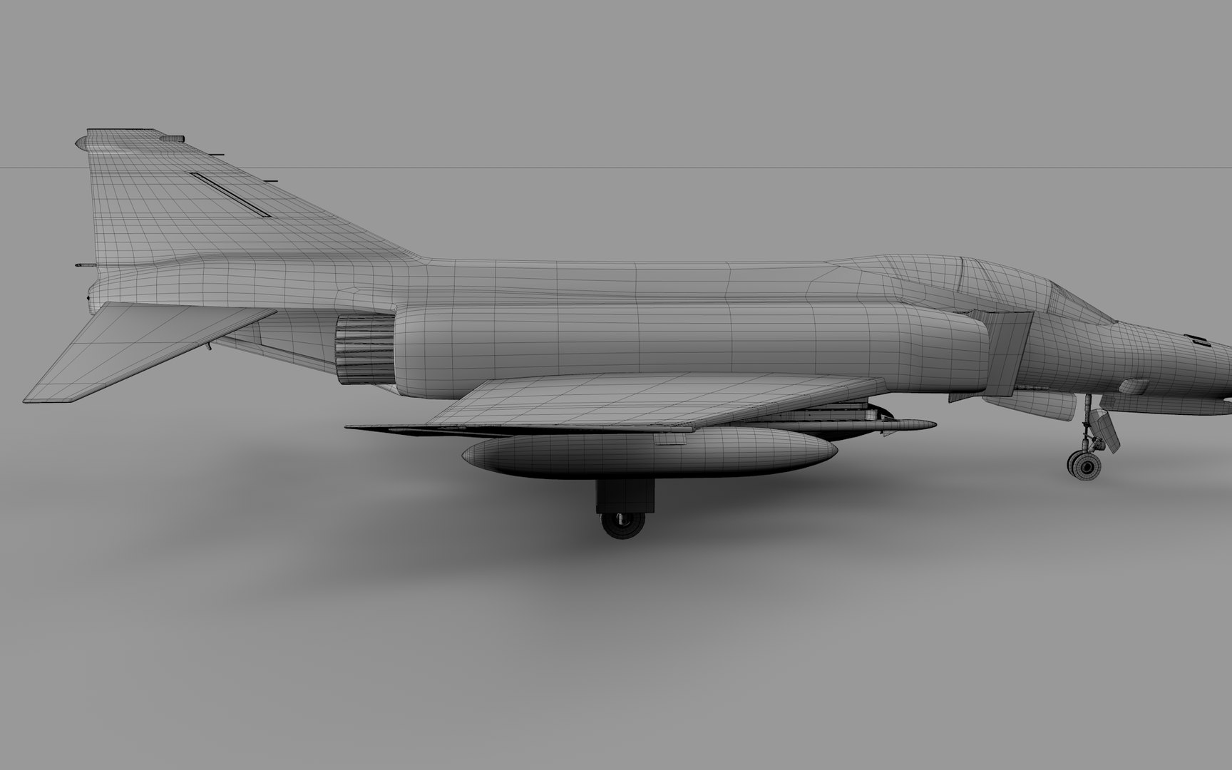 Mcdonnell douglas f-4 3D model - TurboSquid 1673262
