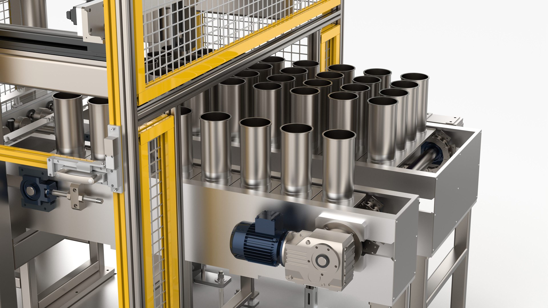 3D Cylinder Liner Pressing Machine Model - TurboSquid 2090353