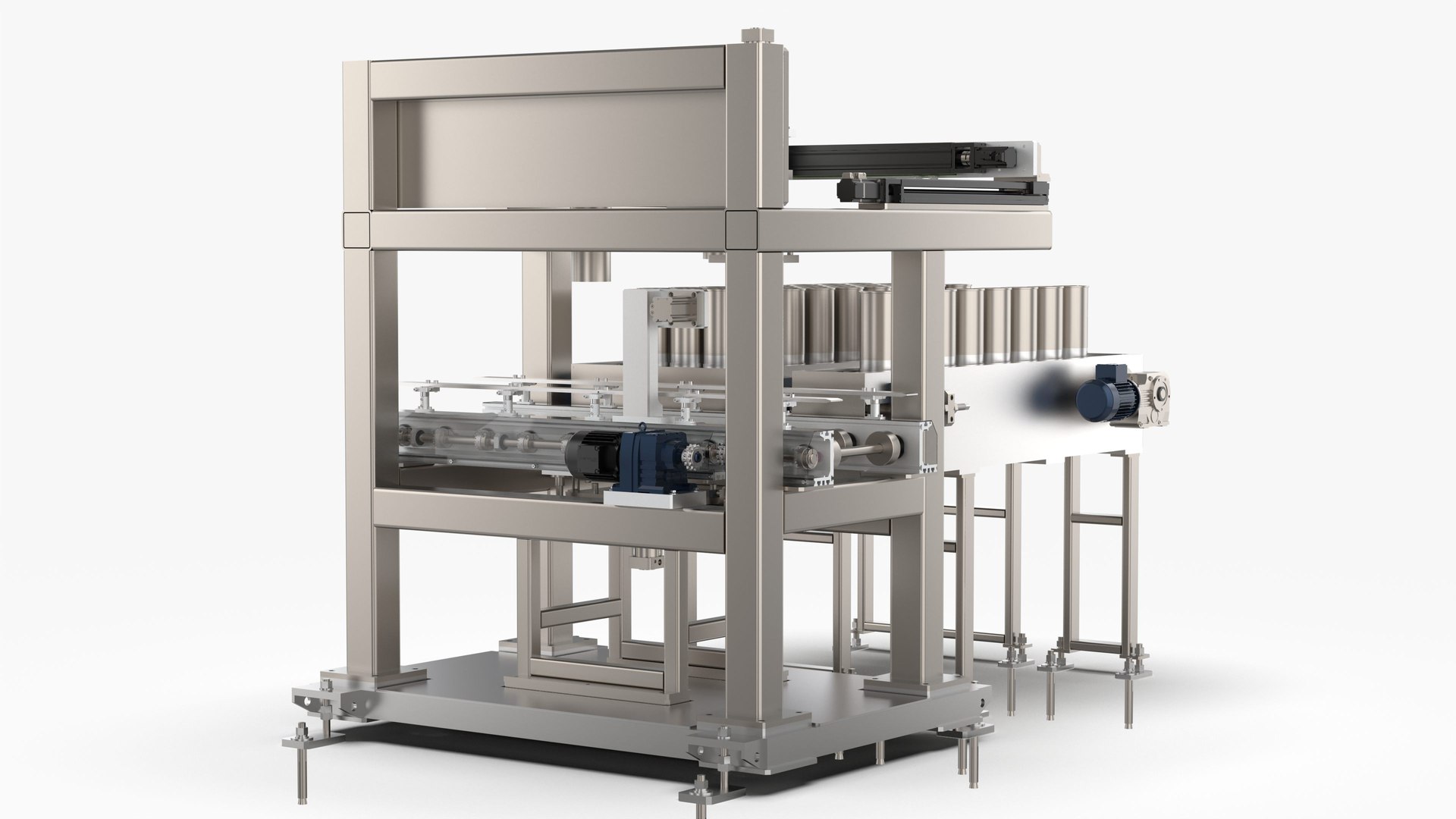 3D Cylinder Liner Pressing Machine Model - TurboSquid 2090353