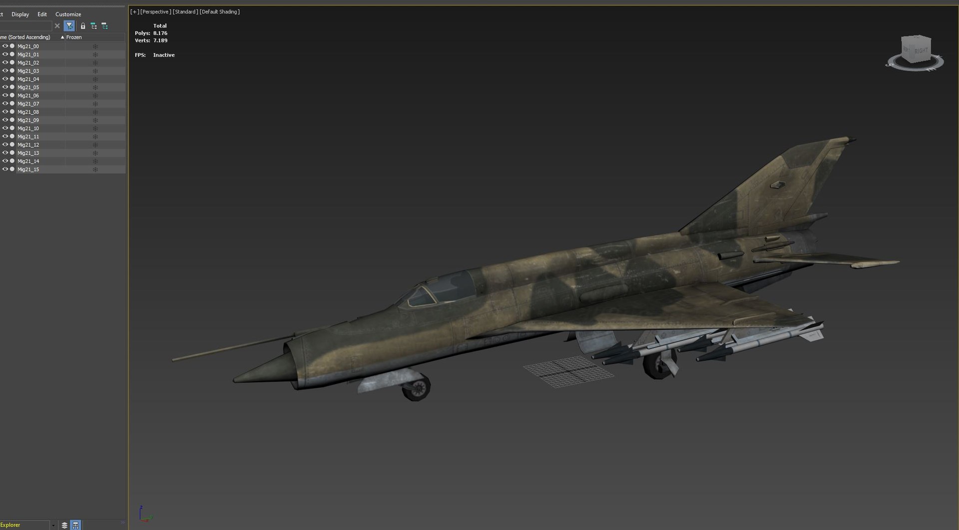 3D Mig-21 - TurboSquid 1891762