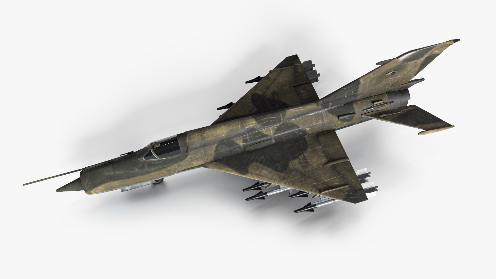3D Mig-21 - TurboSquid 1891762