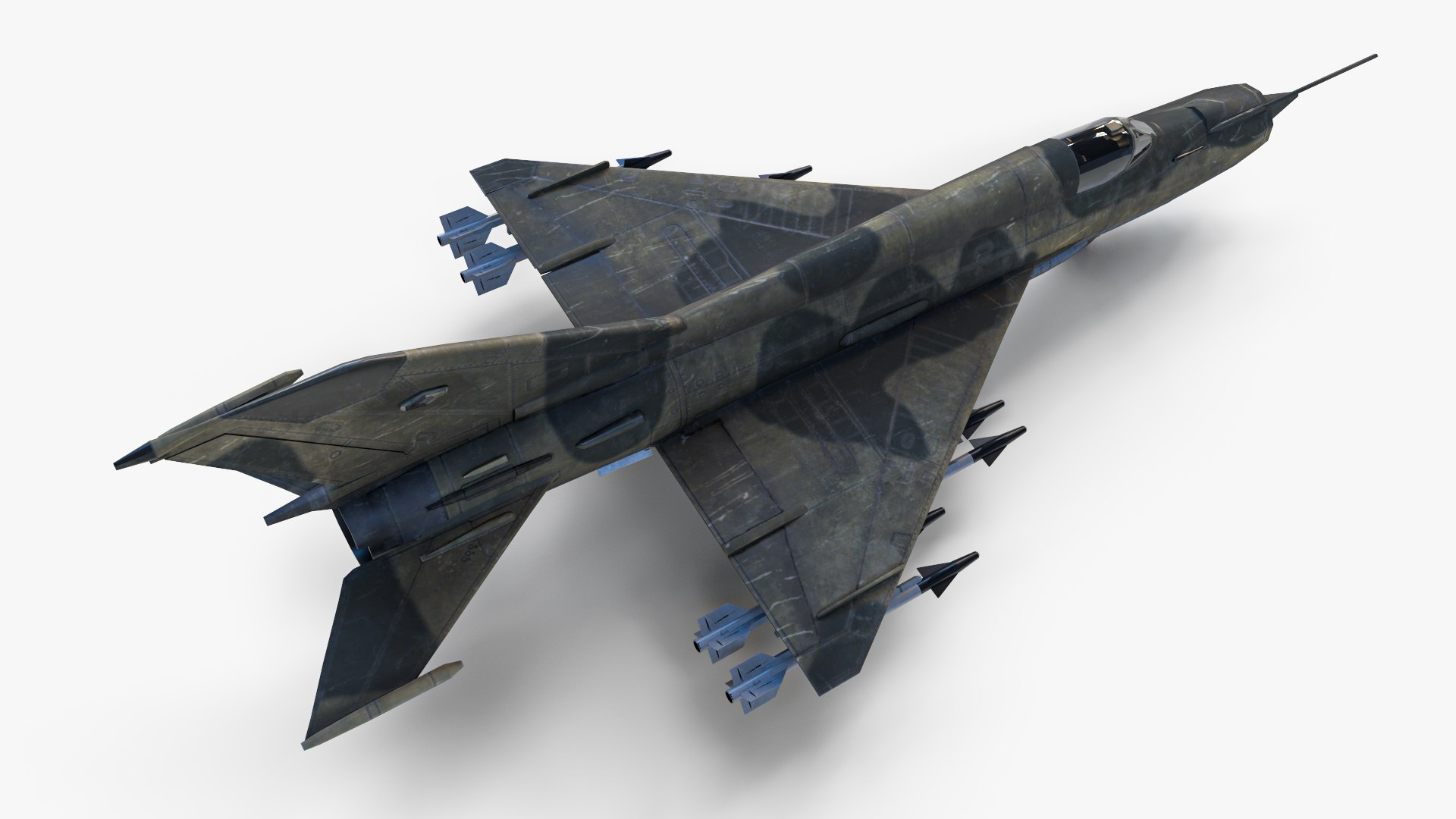 3D Mig-21 - TurboSquid 1891762