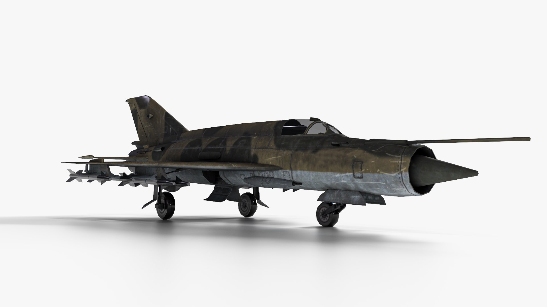 3D Mig-21 - TurboSquid 1891762
