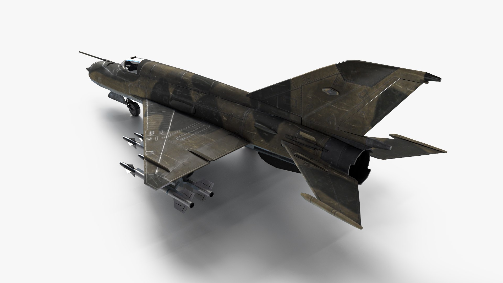 3D Mig-21 - TurboSquid 1891762