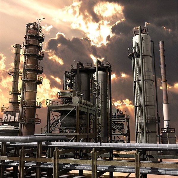 Free 3D Refinery Models | TurboSquid