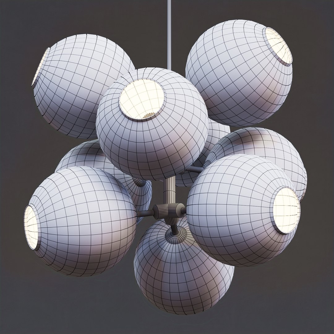 3d Model Lindsey Adelman - 9