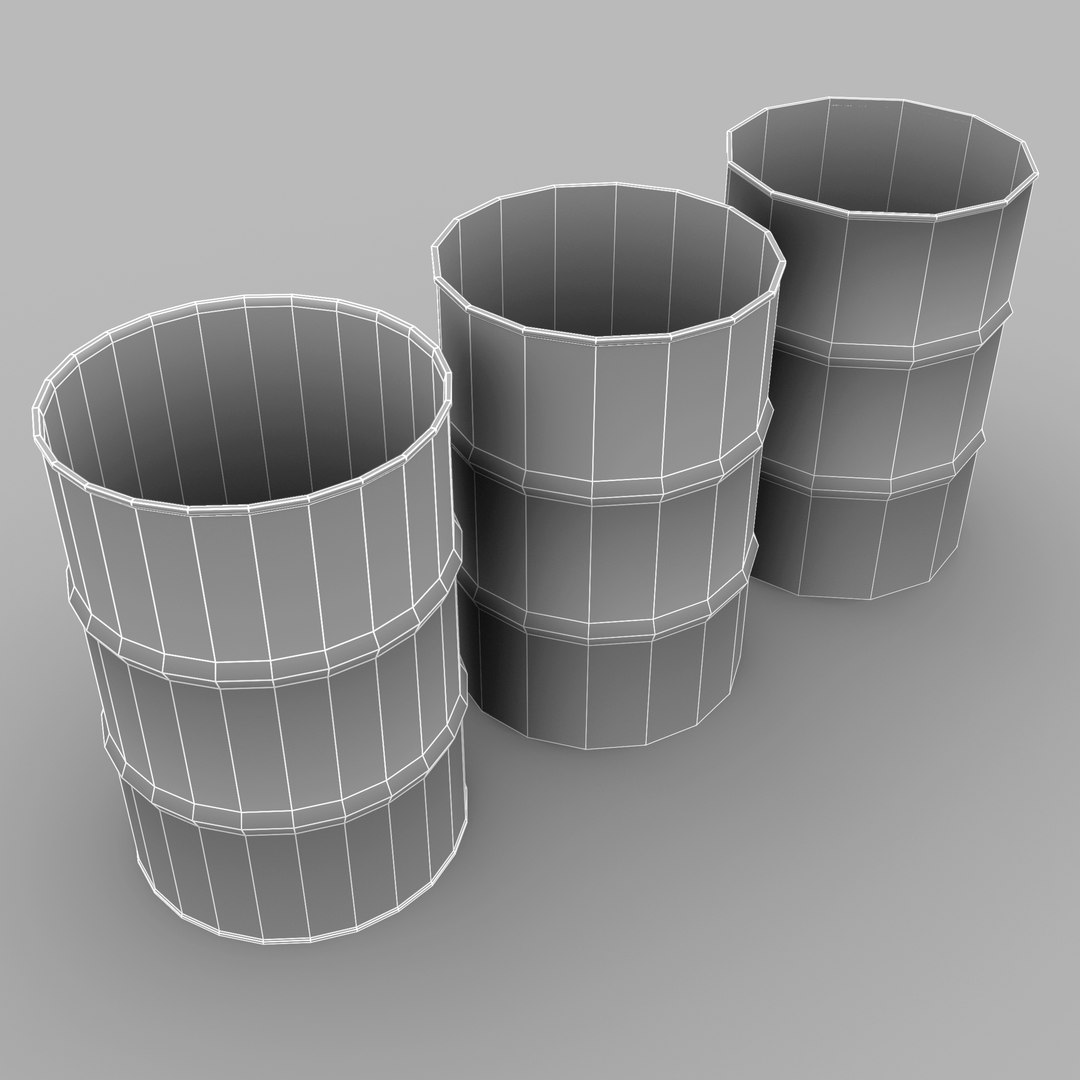 3ds max barrel